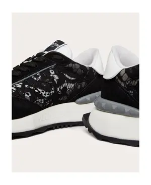 Valentino Garavani Rockstud Lace-up Sneakers