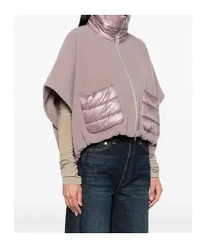 Herno Quilted Pocket Fleece Jacket - Nude