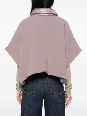 Herno Quilted Pocket Fleece Jacket - Nude