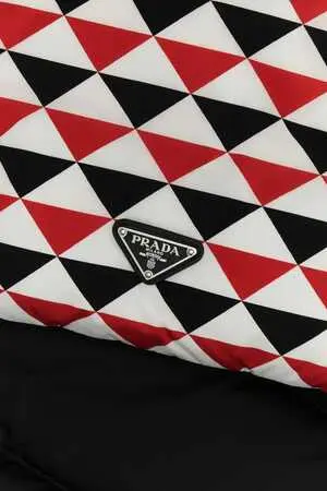 Prada Collision Color Double-sided Scarf