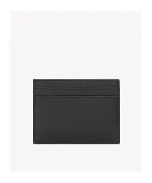 Saint Laurent Tiny Cassandre Card Case - Black