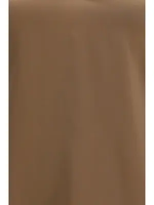 Brunello Cucinelli Sleeveless V-neck Top - Beige