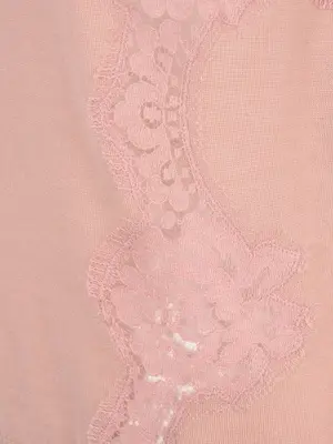Dolce & Gabbana Lace Detailed Knitted Vest