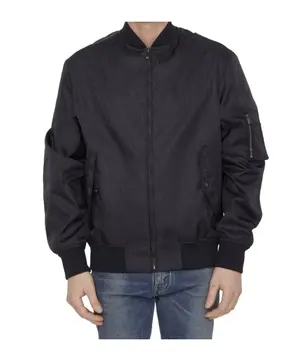 Valentino Garavani Toile Iconographe Jacquard Zip-up Bomber Jacket