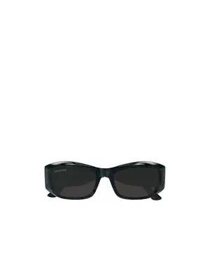 Balenciaga Square-frame Sunglasses - Black