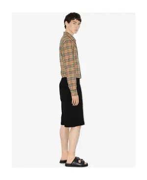 Burberry Long Sleeved Checked Buttoned Shirt