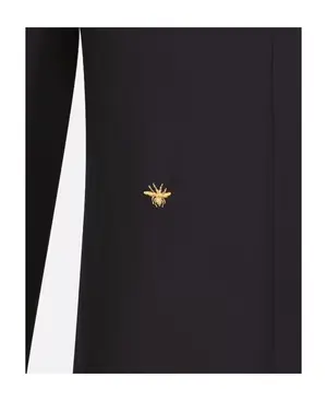 Dior Bee Embroidered Shirt - Black