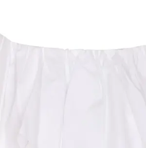 Max Mara Peccati Ruffled Off-shoulder Poplin Top