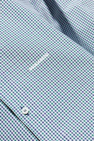 Dsquared2 Plaid Button-up Shirt
