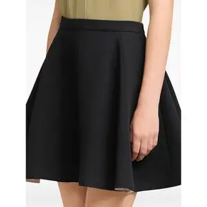 Ami High-waist Pleated Skirt