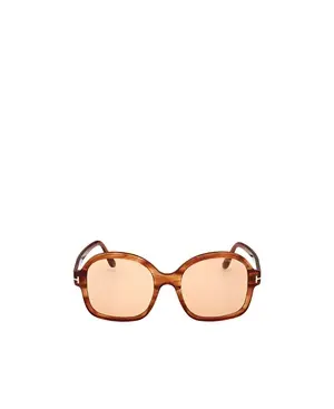 TOM FORD Oversized Frame Sunglasses - Nude