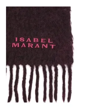Isabel Marant Étoile Two-tone Fringed Scarf