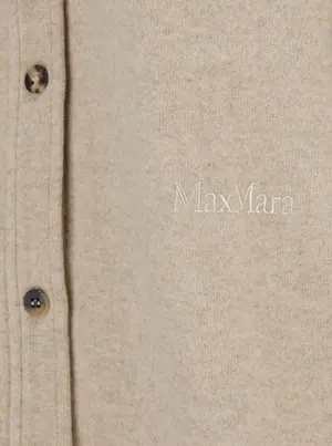 Max Mara Long-sleeved Shirt - Nude