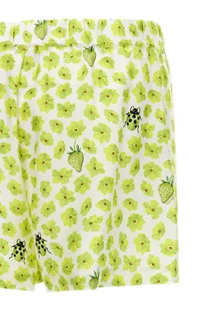 Versace Strawberry Garden Print Shorts - No