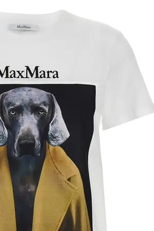 Max Mara Graphic Print Crewneck T-shirt - No