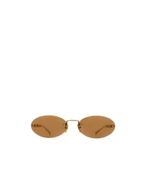 Gucci Oval Frame Sunglasses