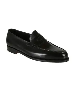 John Lobb Lopez Loafers - Black