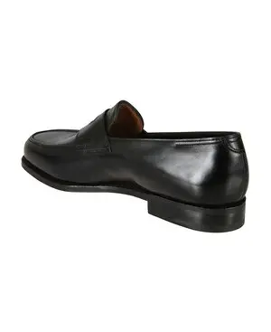 John Lobb Lopez Loafers - Black