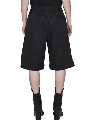 44 LABEL GROUP Embossed-logo Knee-length Shorts