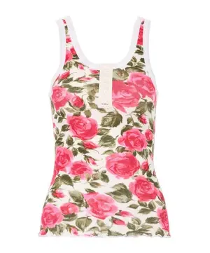 Chloe Round Neck Camis Tanks For Women