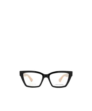Gucci Rectangular Full Rim Eyeglasses - White