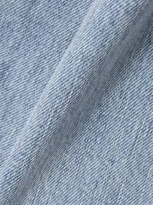 Wardrobe.NYC Strapless Denim Corset Top - Gray