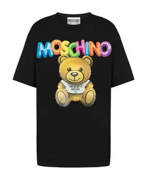 Moschino Teddy Bear Graphic T-shirt - Black