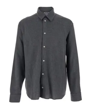 WON HUNDRED Adriel Classic Collar Shirt - Gray