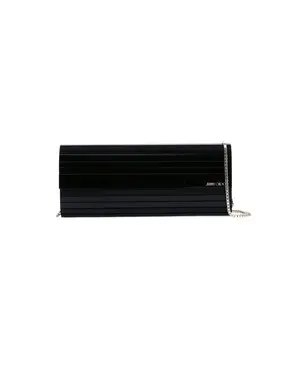 JIMMY CHOO Sweetie Chain Clutch Bag - Black