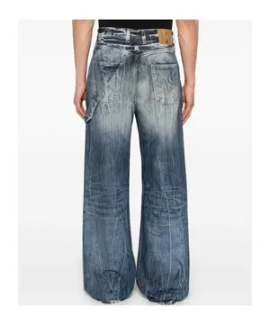 Martine Rose Wide-leg Jeans - Gray