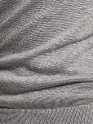 Acne Studios Asymmetrical Crew Neck Top