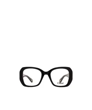 Chloé Rectangular Frame Eyeglasses - Black