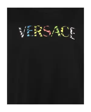 Versace Embroidered Logo Sweatshirt