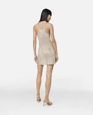 Stella McCartney Sleeveless Metallic Dress