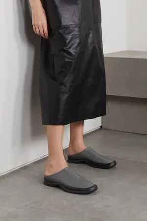THE ROW Town Leather Clogs