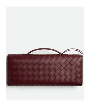 Bottega Veneta Andiamo Clutch Bag - Barolo