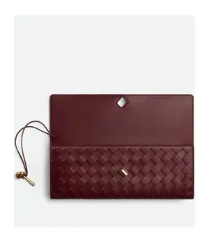 Bottega Veneta Andiamo Clutch Bag - Barolo