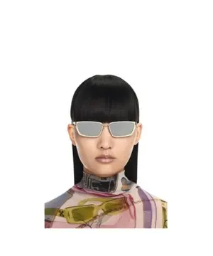 Off-White Richfield Square Frame Sunglasses - Gray