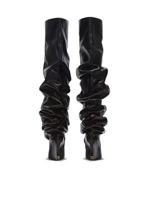 Balmain Wedge Thigh-high Boots