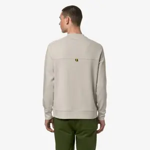 K-WAY Medine Logo Patch Crewneck Sweatshirt - Nude