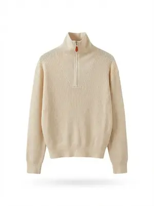 Loro Piana Long-sleeved Zipper Sweater