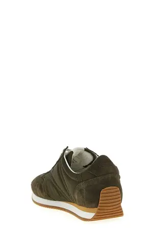 TOTEME Quilted Lace-up Sneakers - Black