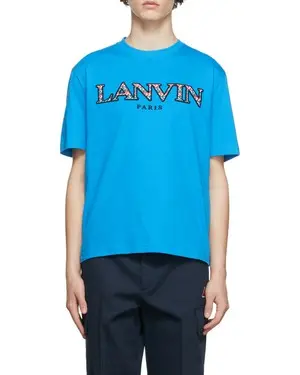 LANVIN Logo Print T-shirt