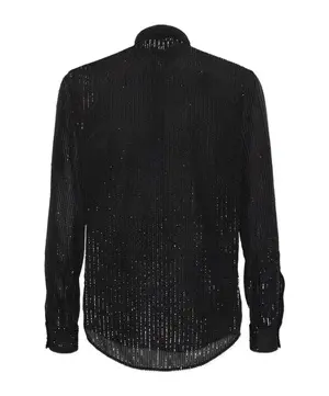 Dsquared2 Long Sleeve Embellished Shirt