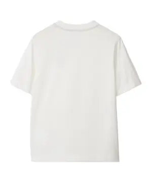 Burberry Embroidered Crewneck T-shirt
