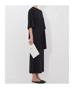 Loulou De Saison Ayaz Oversized T-shirt Dress - Black