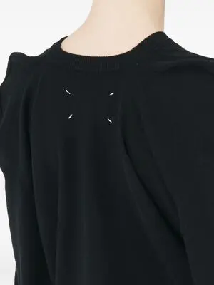 MAISON MARGIELA Crewneck Jumper With Four-stitch Detail