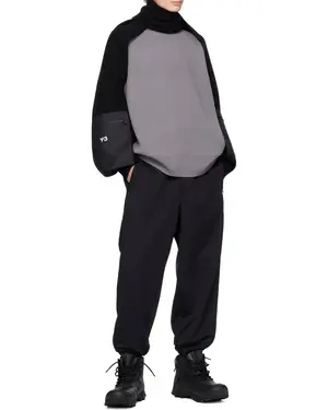 Y3 Ribbed Knit Crewneck Sweater