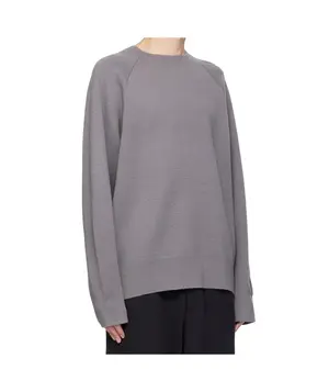 Y3 Ribbed Knit Crewneck Sweater