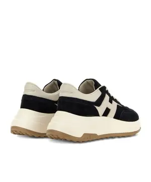 Hogan Hi-fi Leather Sneakers - Black